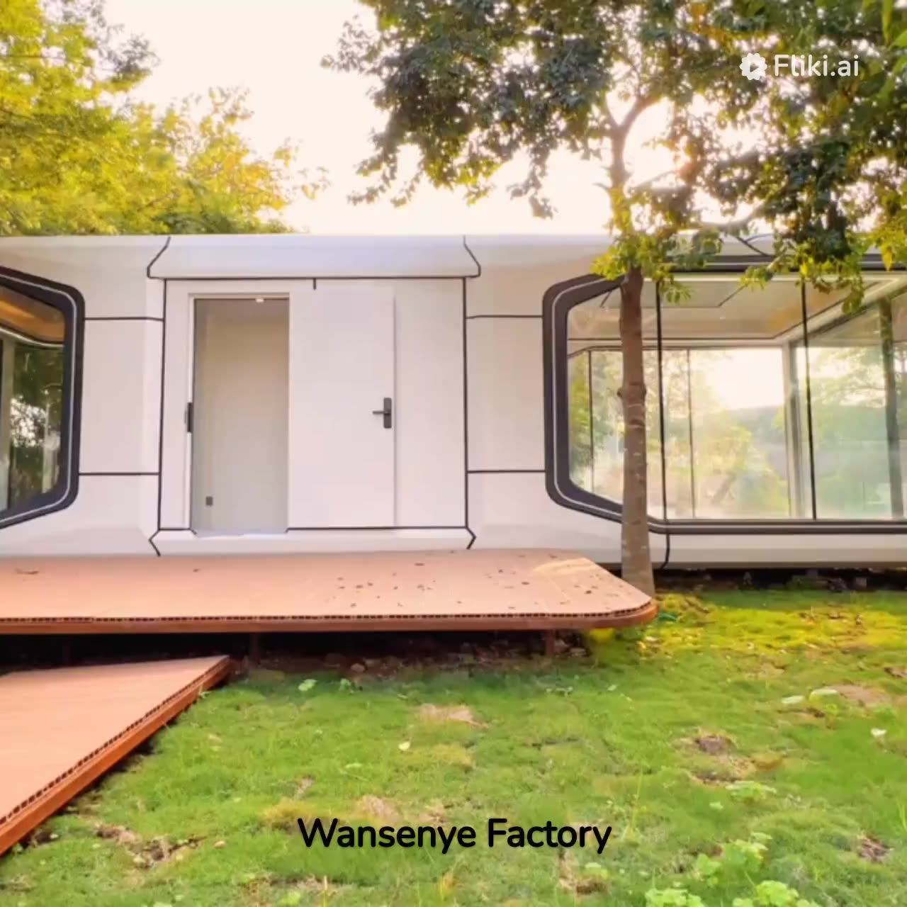 Wansenye New Launches T5 Capsule Space Cabin Tiny House Airbnb Space ...