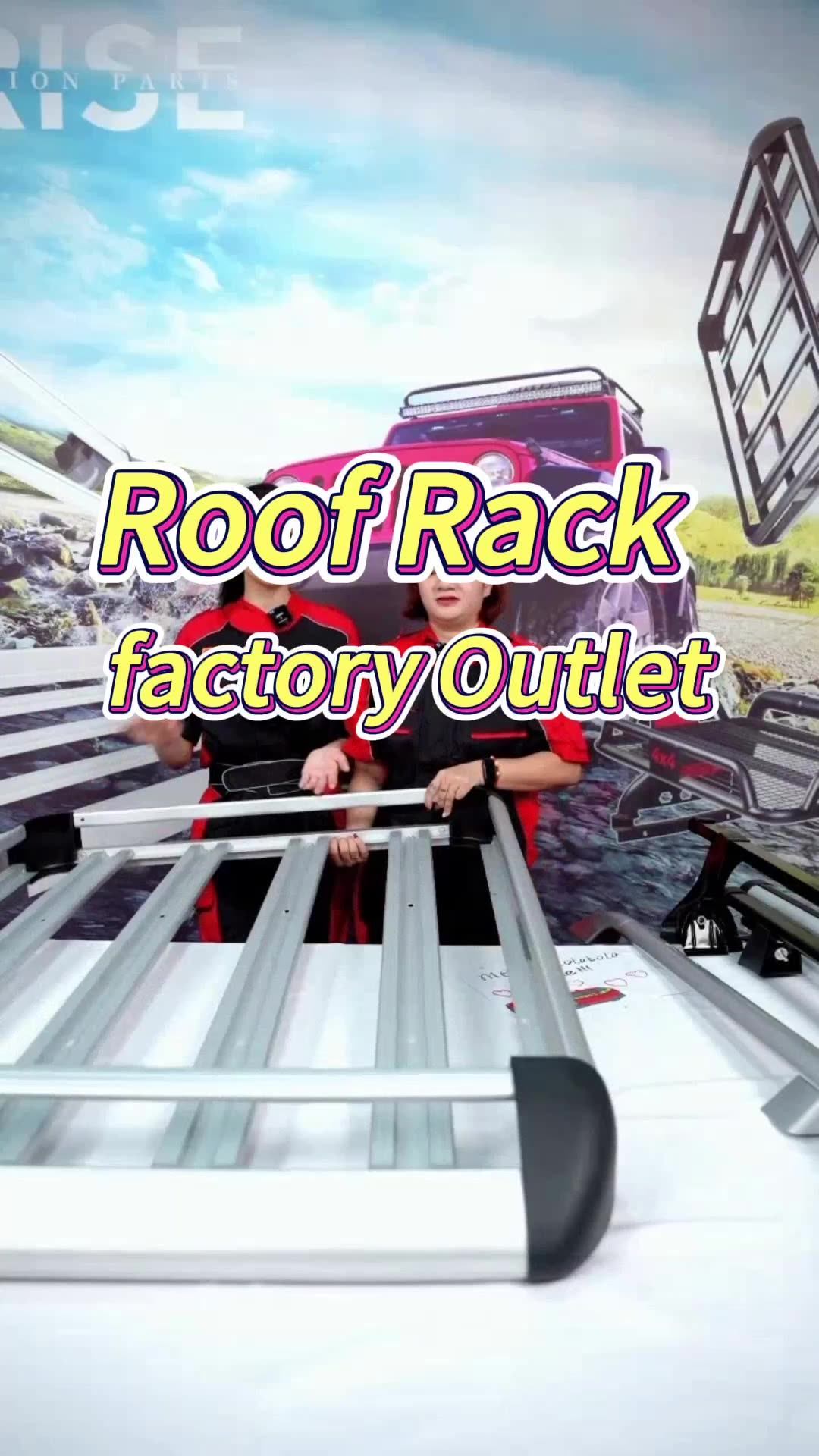 Universal Platform Roof Rack 4x4 Top Carrier 4 Runners Cross Bar With ...