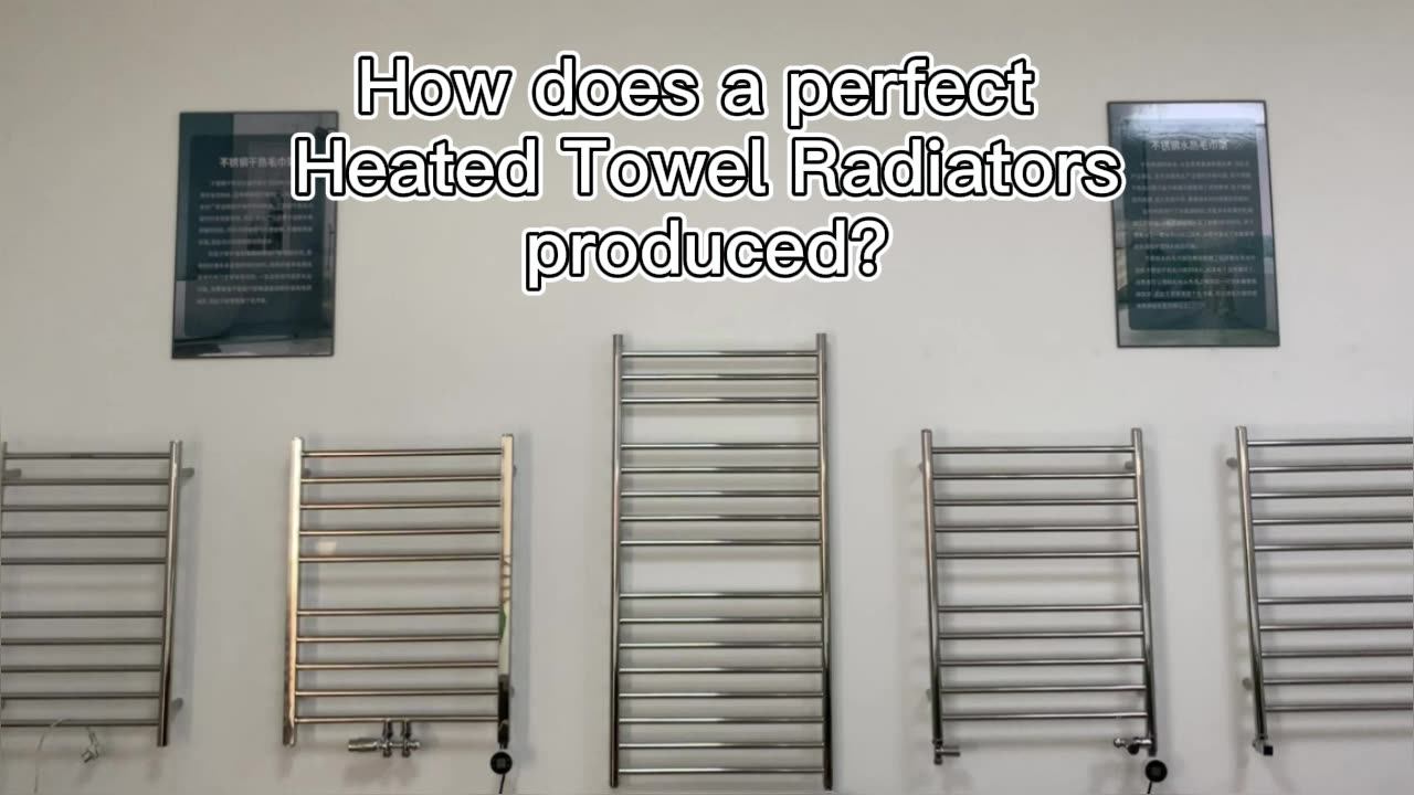 Modern Water Heating Towel Radiator Ip54 Towel Rack Wall Mounted Drying ...