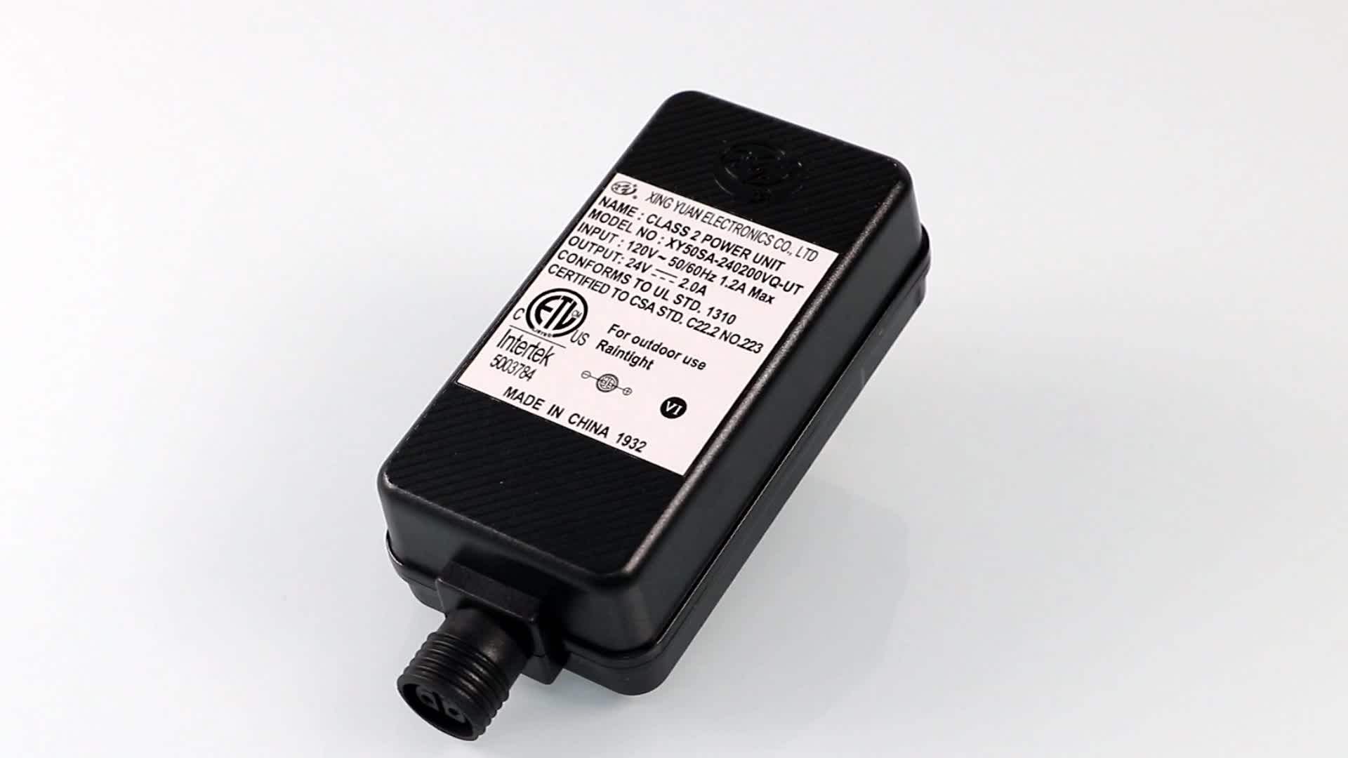 24v 2a 48w Us Plug Ip44 Universal Travel Ac Dc Adapter Power Supply ...