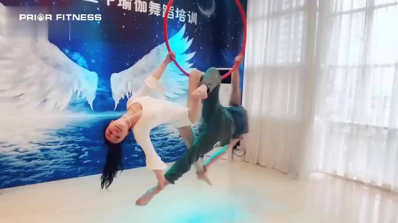 Professional Aerial Lyra Hoop Kit 600 Kgs Stainless Steel 2.5cm 85cm ...