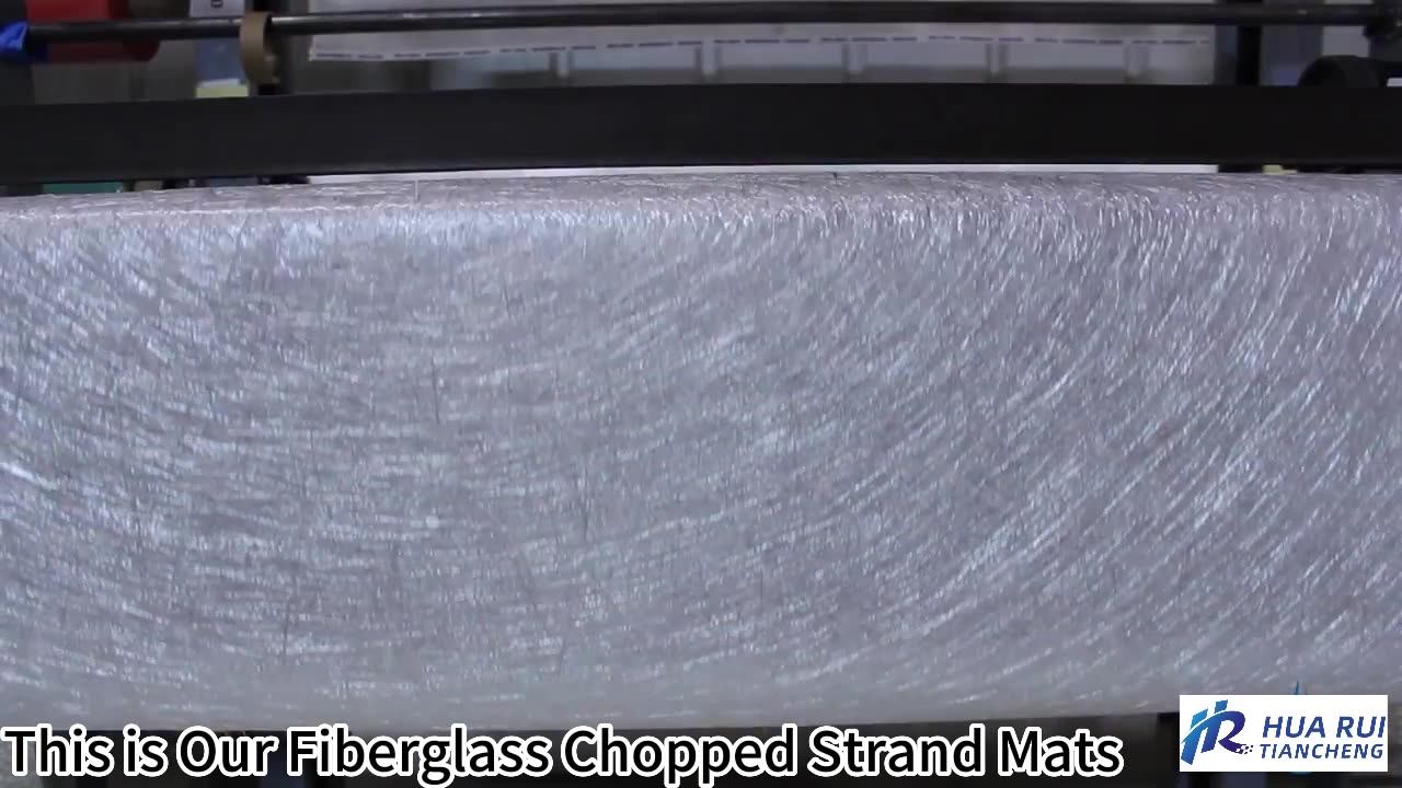 Thinner Glass Fiber Chopped Strand Fiberglass Mat For Unsaturated ...