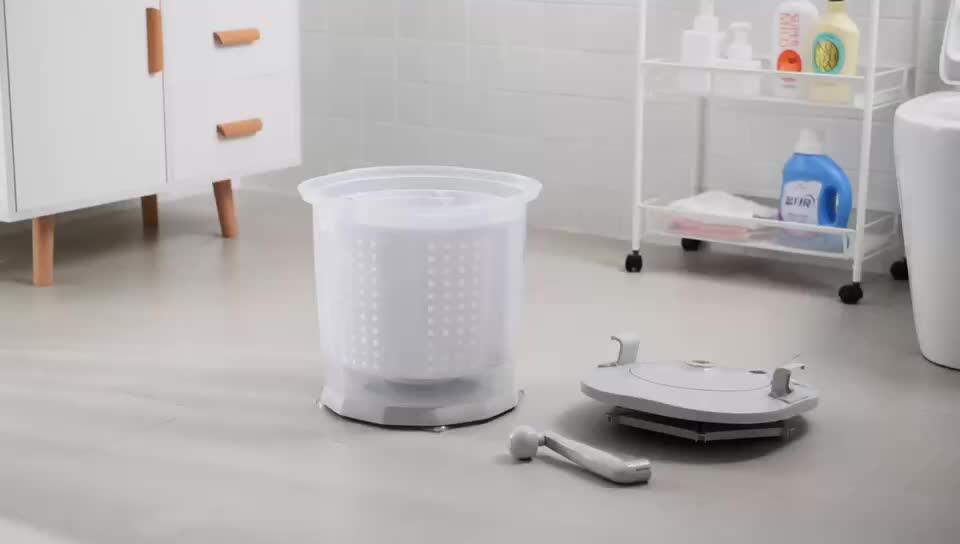 Manual Washing Machine Washing And Dewatering All-in-one Hand-crank ...