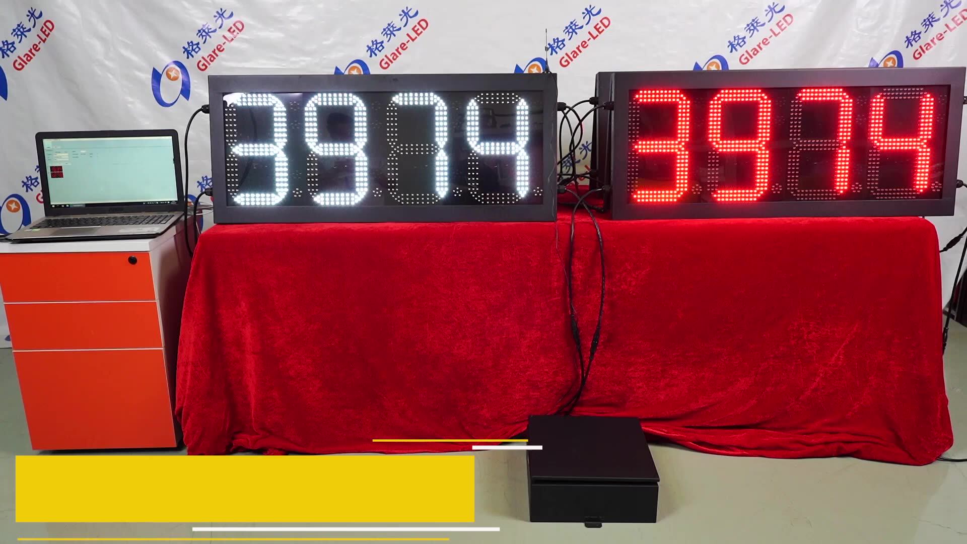 Outdoor Led Digital Gas Station Display Price Sign Board - Buy Led ...