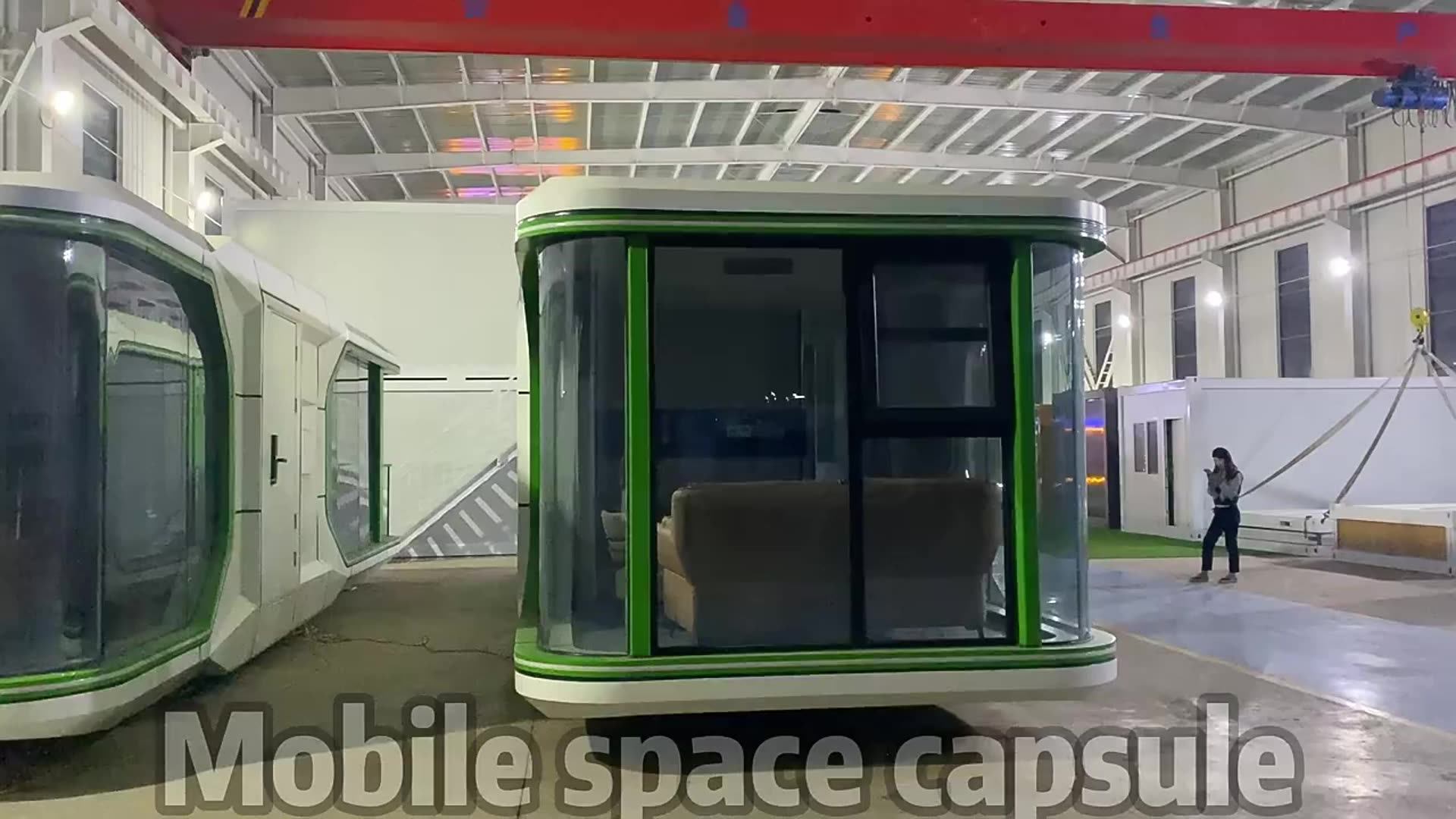 40ft Tiny House Mobile Modern Prefabricated Bedroom Bathroom Maison ...