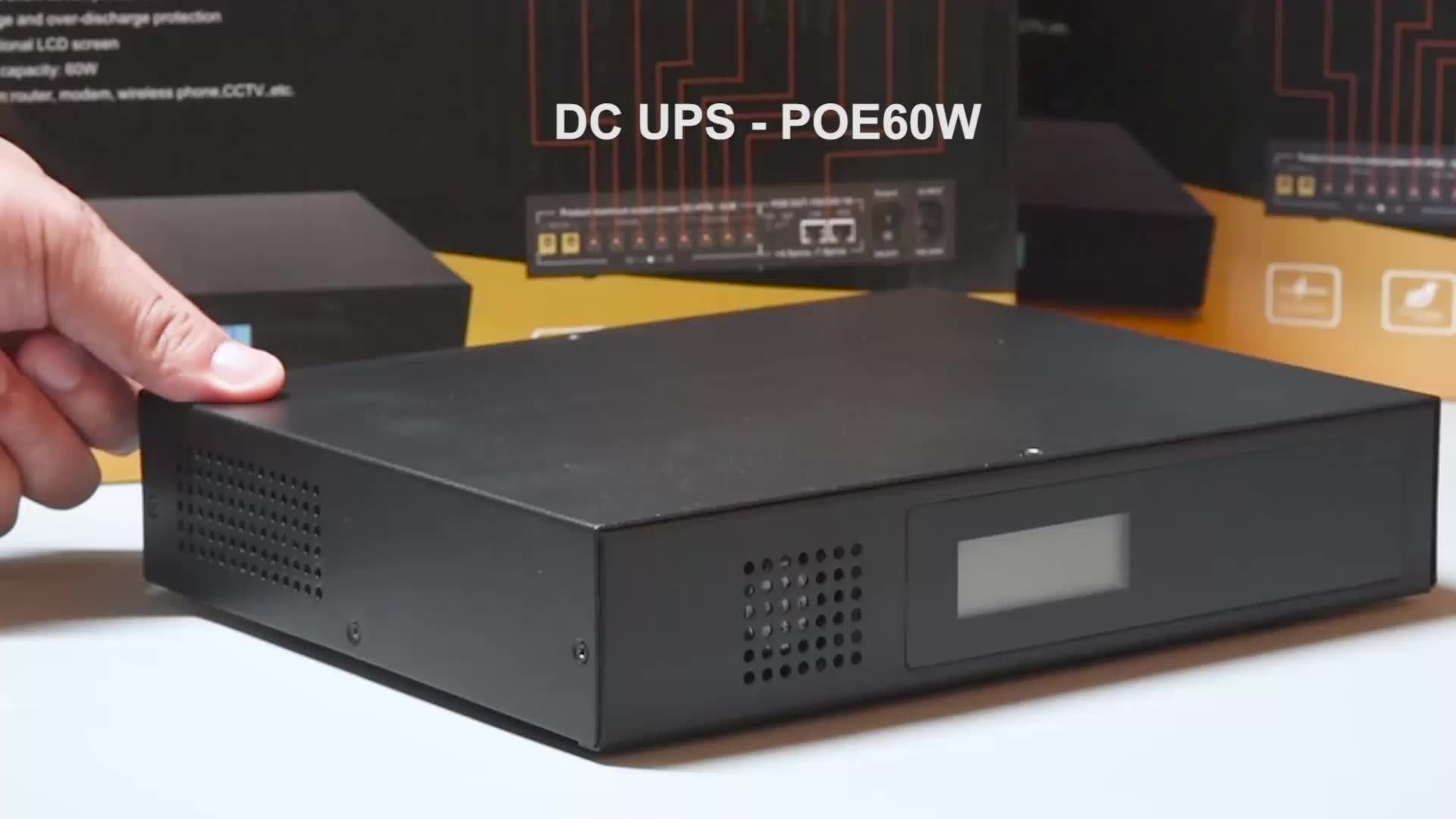 Ske Dc Ups 17600mah Dc 12v 1.5a Poe 15v 24v Mini Ups 60w - Buy Ups 60w ...