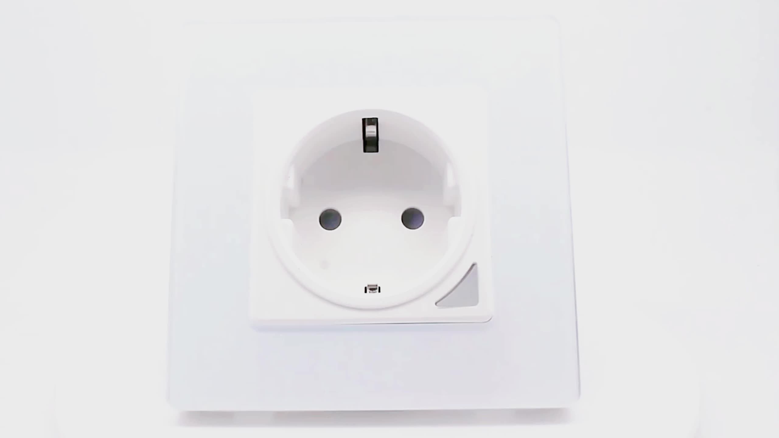Eu Usb Smart Socket Type-c Wifi Smart Wall Socket Tuya Quick Charge ...