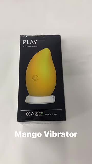2021 New Hot Mango Shaped Women Vibrator 10 Mode Strong Vibration Pussy ...