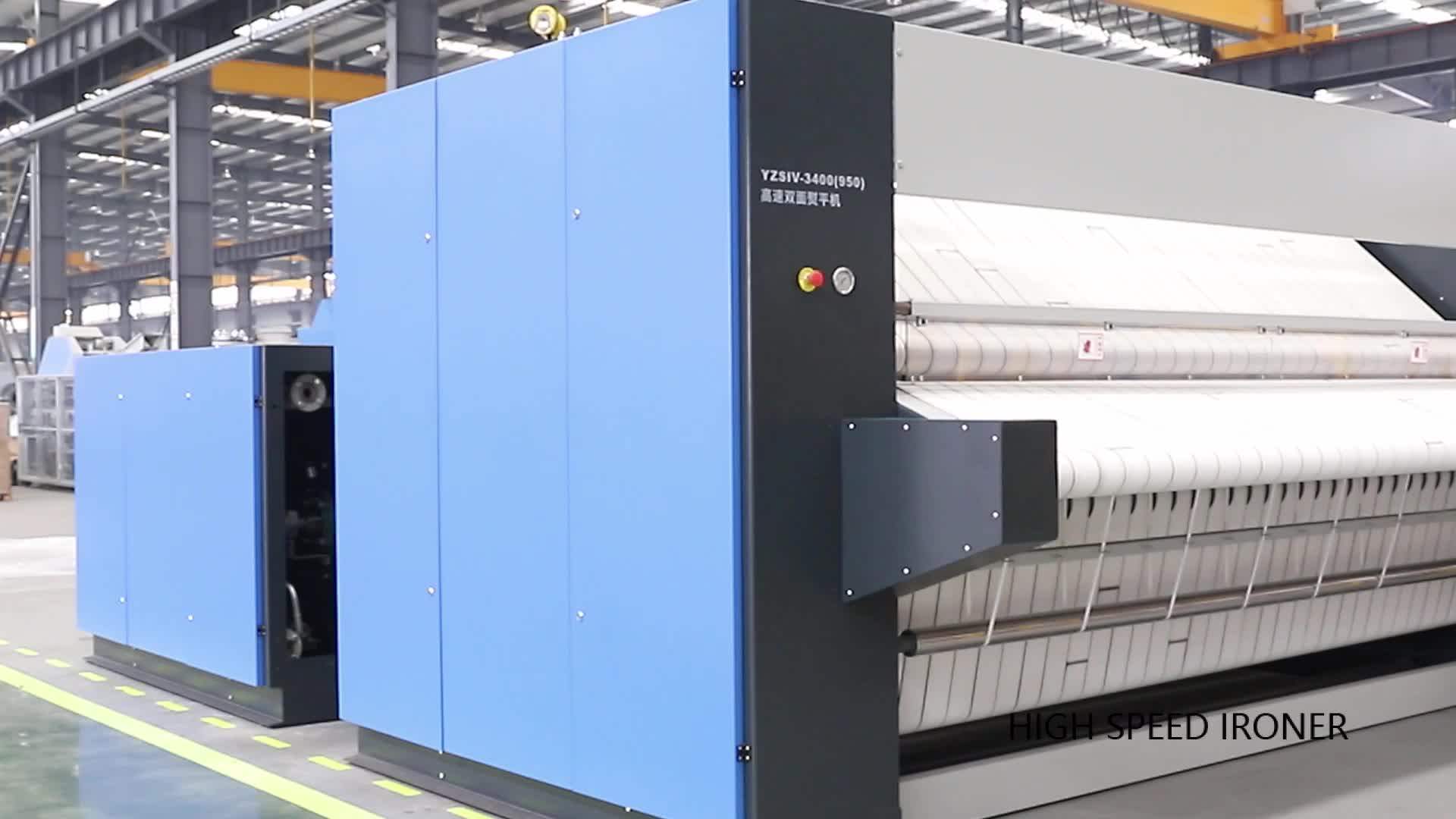 New Type High Speed Energy Saving Serpentine Flatwork Ironer - Buy ...