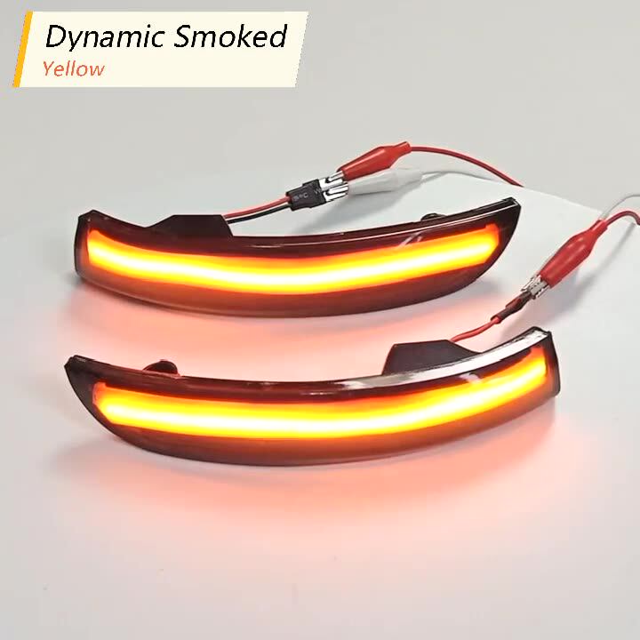 Mirror Blinker Lights D-Lumina Smoked Lens Side Mirror Lights ...
