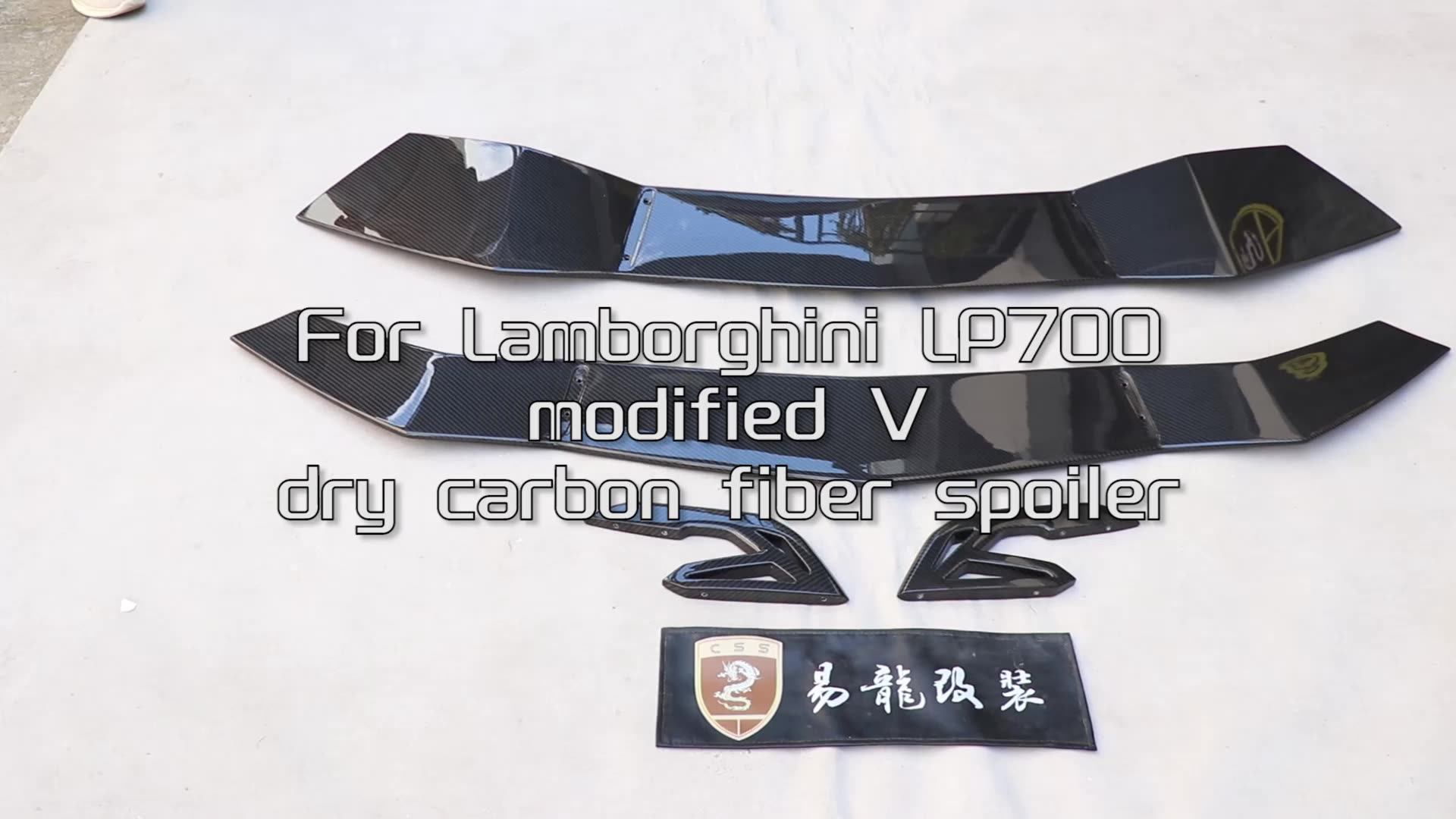 Newest Vors Style Body Kit Carbon Fiber Car Bumper Diffuser Rear Lip ...