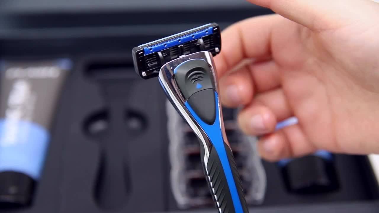 Usa Imported Gt5 Shaving Razor Five Blade With Trimmer Open Cartridge ...