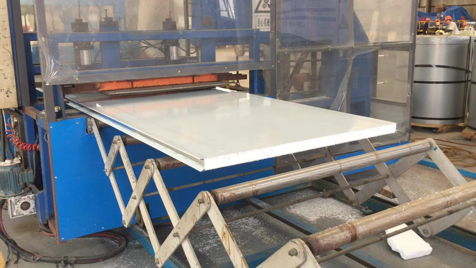 Prefabricated Used Galvanized Steel Eps Sandwich Panel 100mm - Buy Eps ...