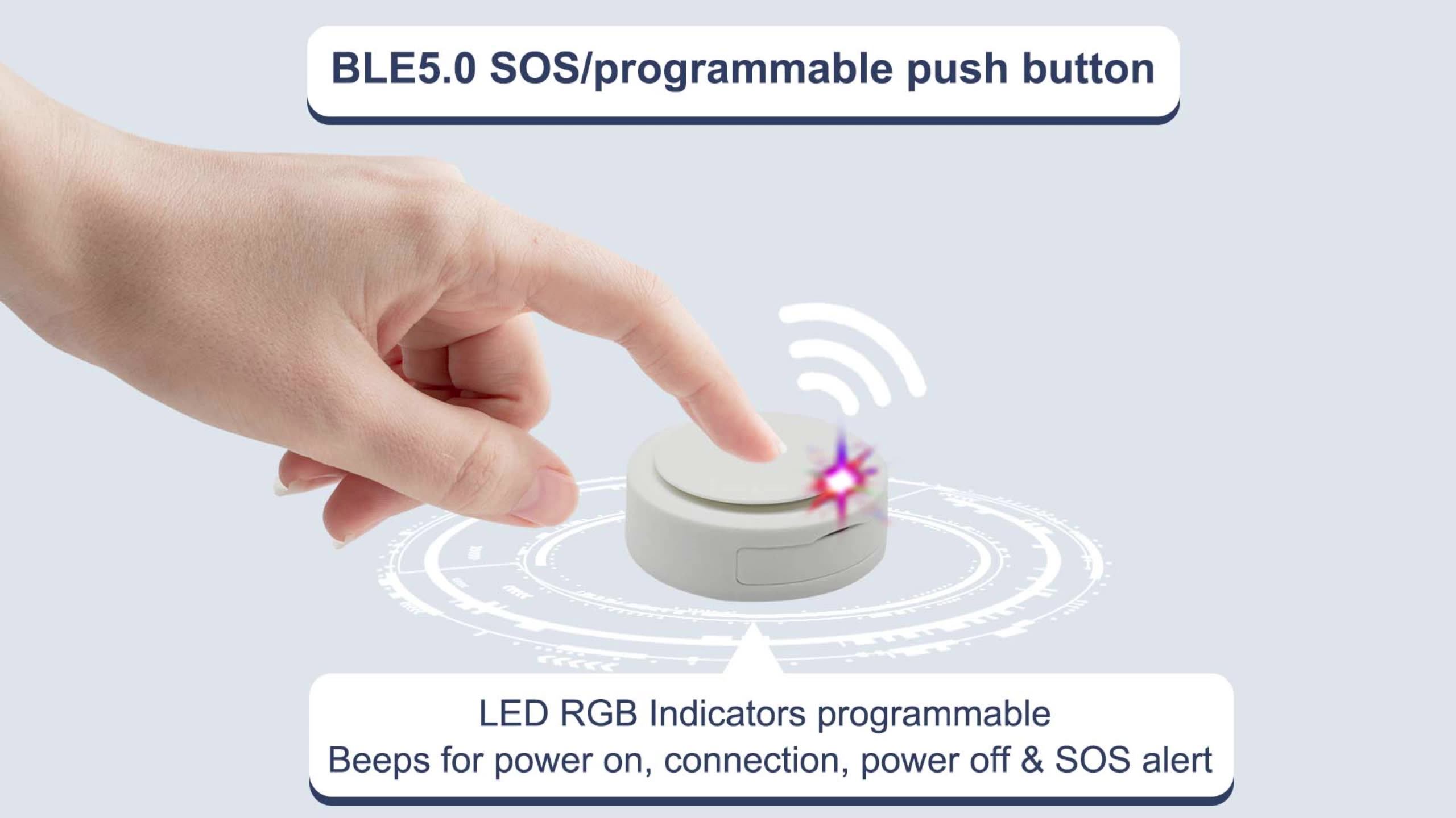 Scie5 Iot Indoor Tracking/positioning Small Bluetooth 5.0 Programmable ...