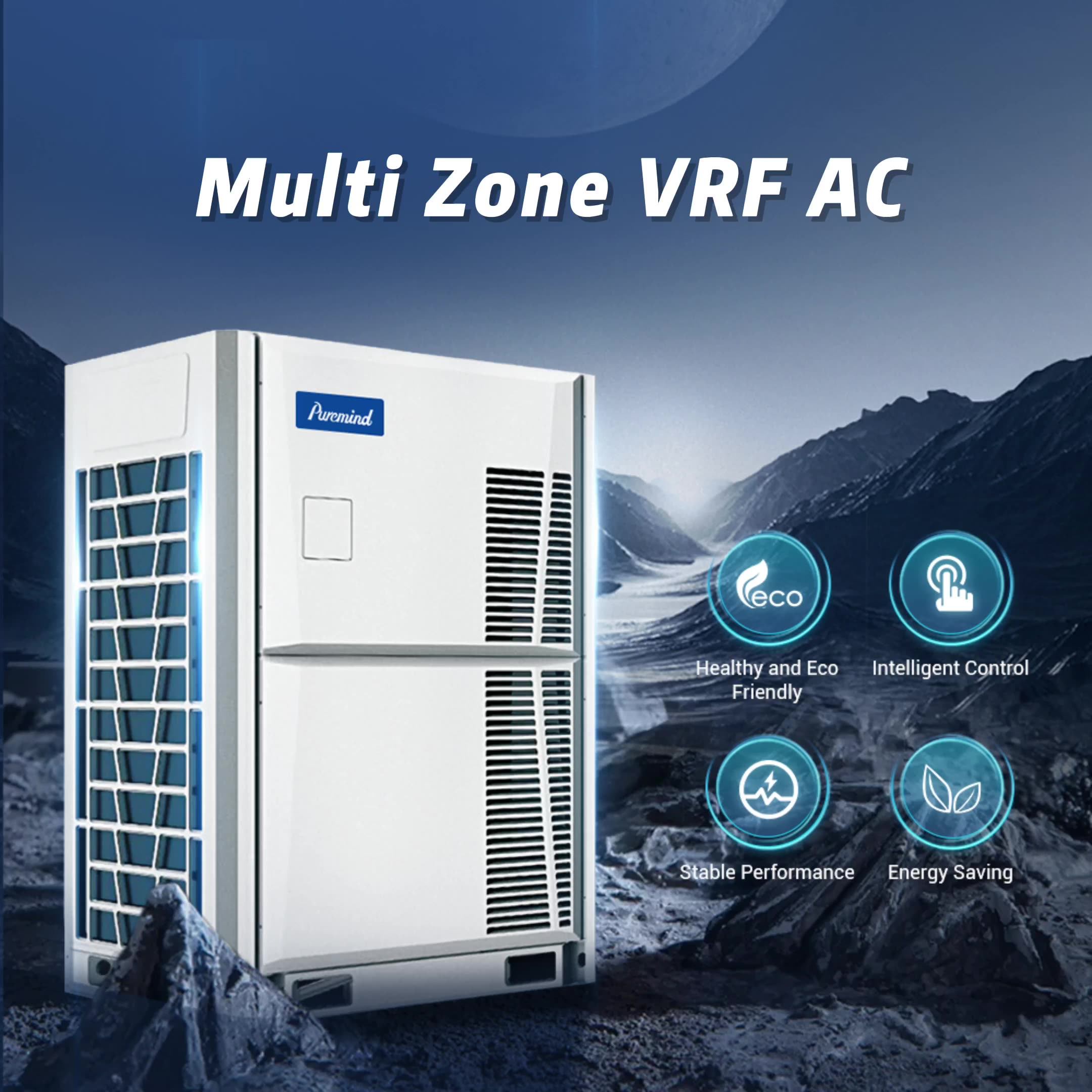 Gree Multi Zone Split Air Conditioner Wall Mounted/cassette /ducted ...