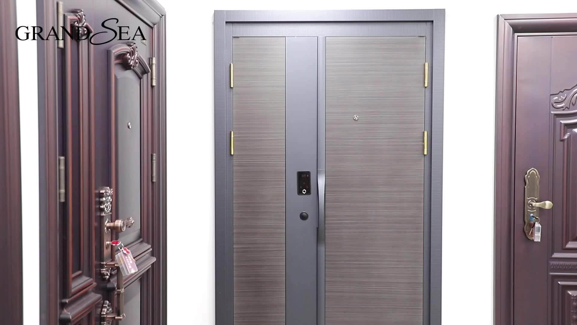 Simple Japanese Design High-grade Economical Steel Security Door - Buy ...