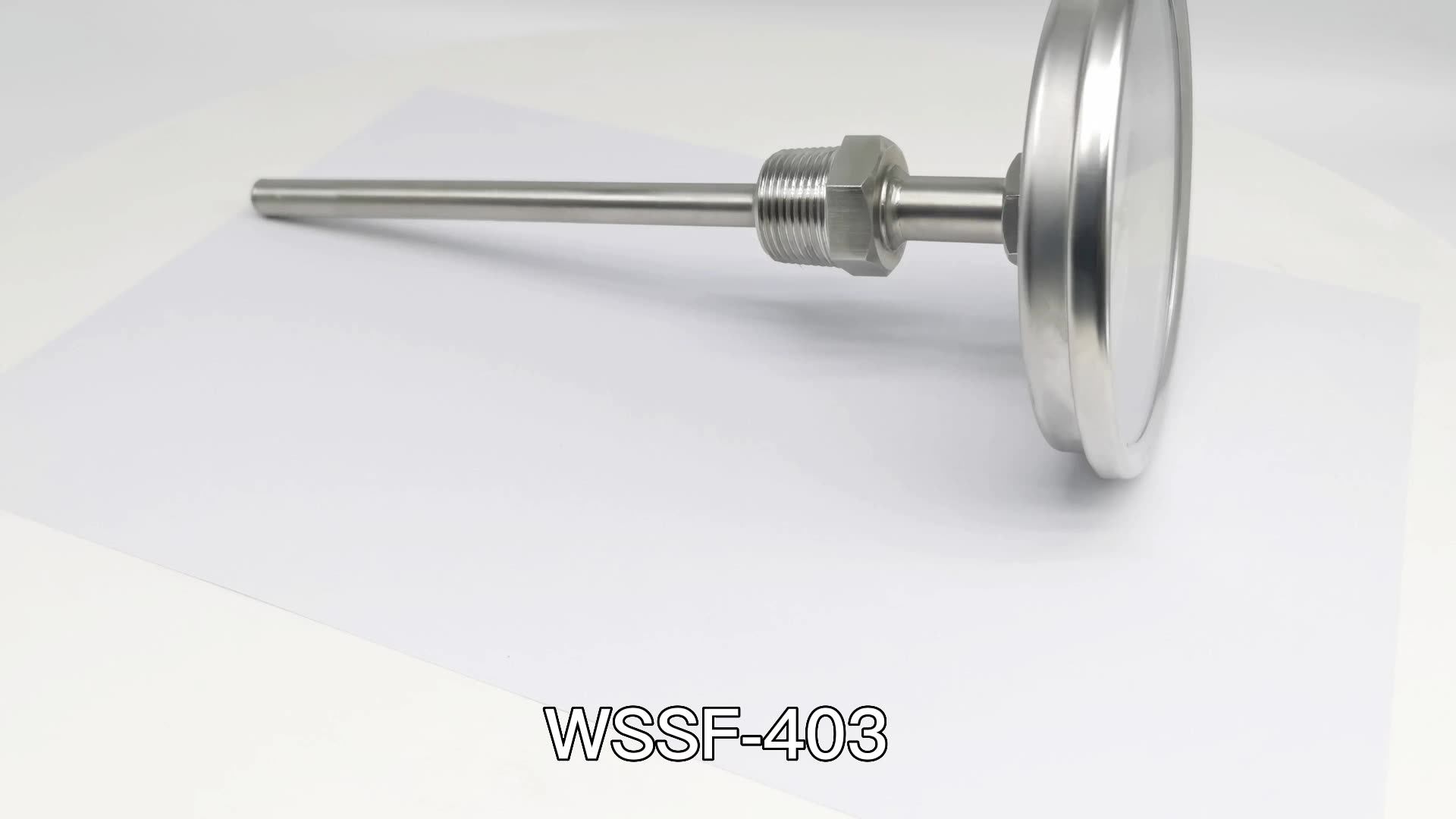 Different Types Of Thermometers Bimetal Industrial Thermometer 0-500 ...