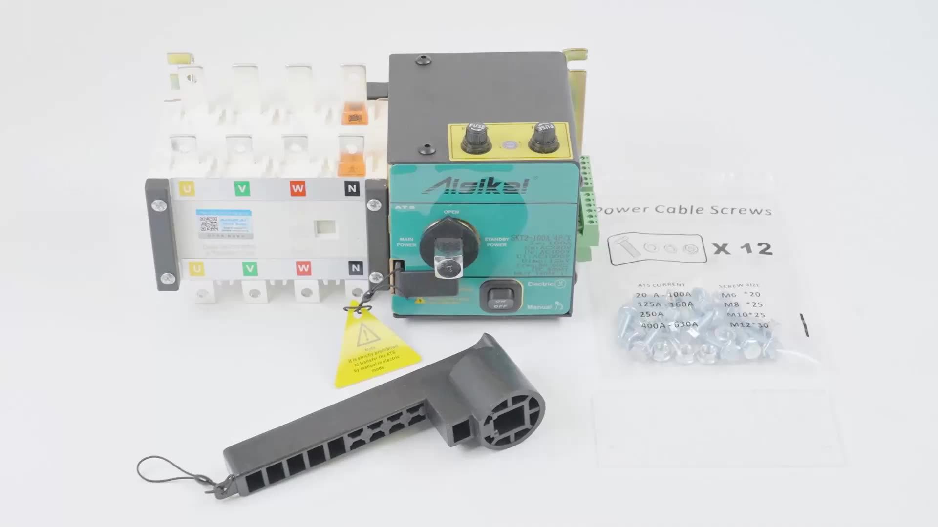 4p 100a 400v Universal Automatic Transfer Switch Ats Dual Power ...