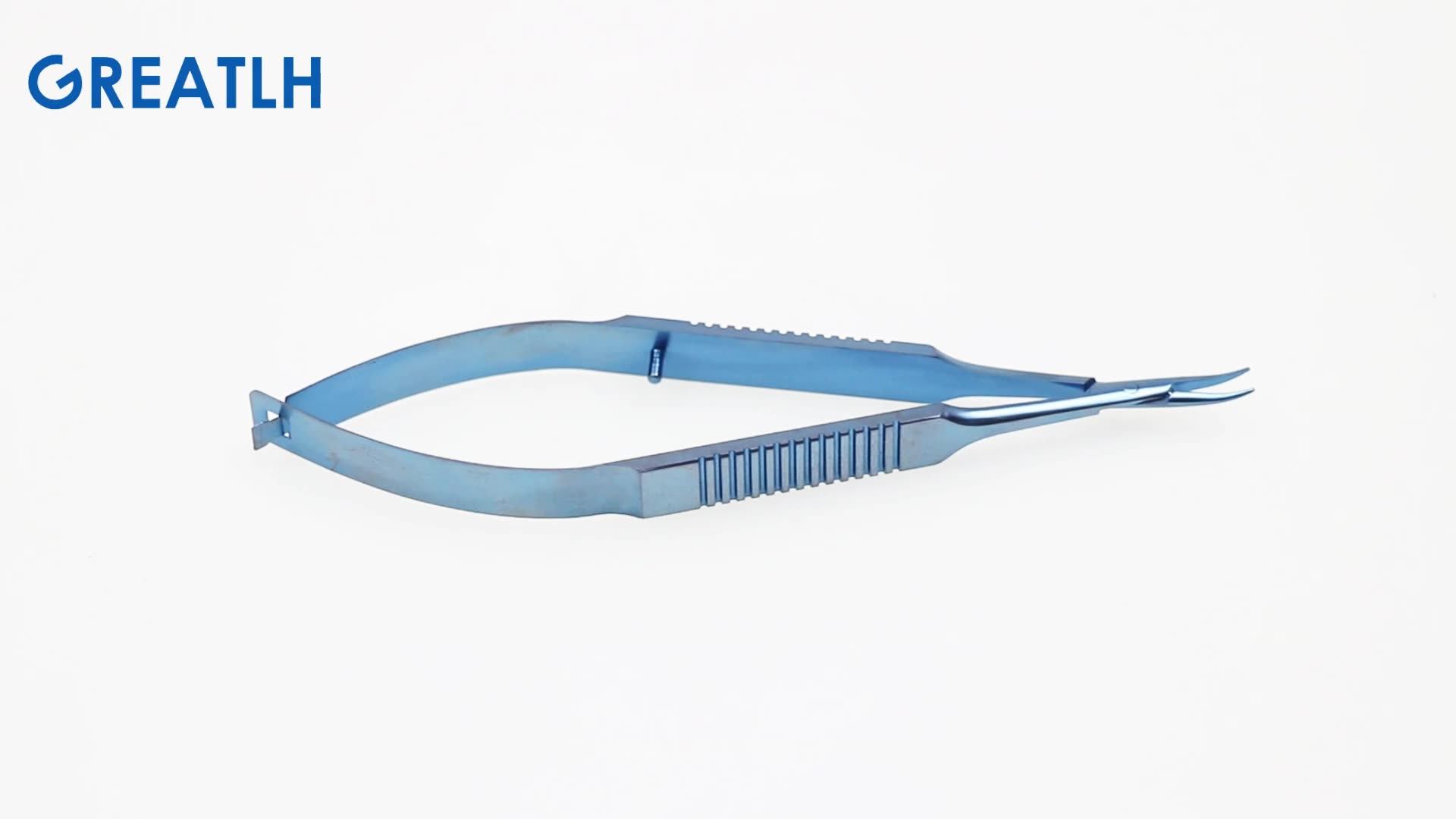 Autoclave Titanium Ophthalmic Surgical Instruments Surgicla Pliers ...
