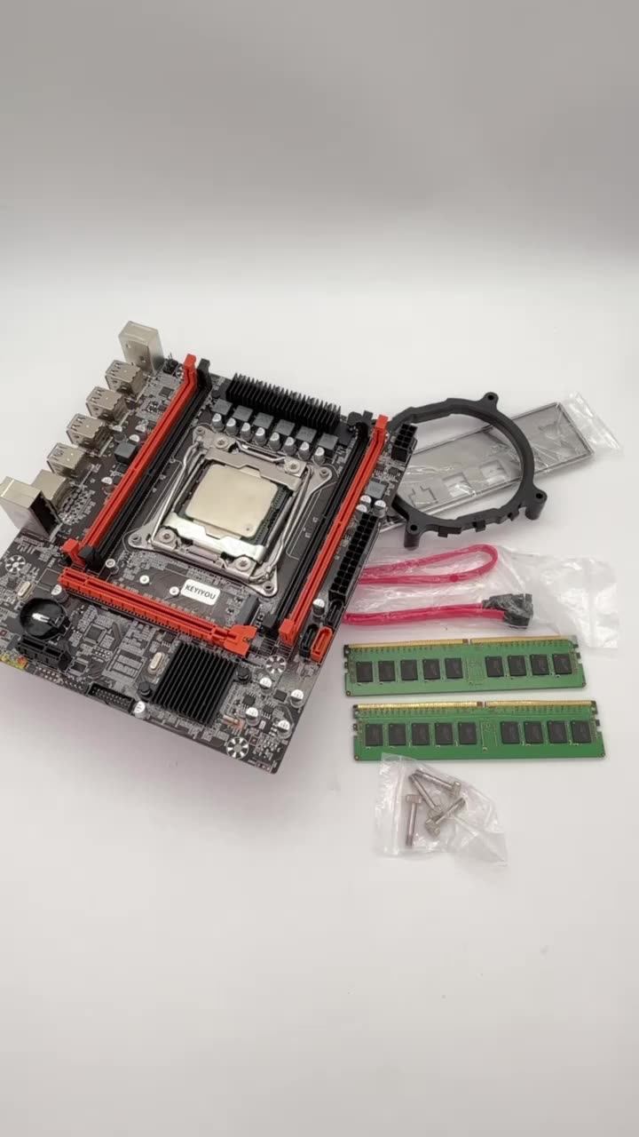 Keyiyou X99 Motherboard X99 Lga 2011-3 Motherboard Kit Xeon X99 E5 2680 ...