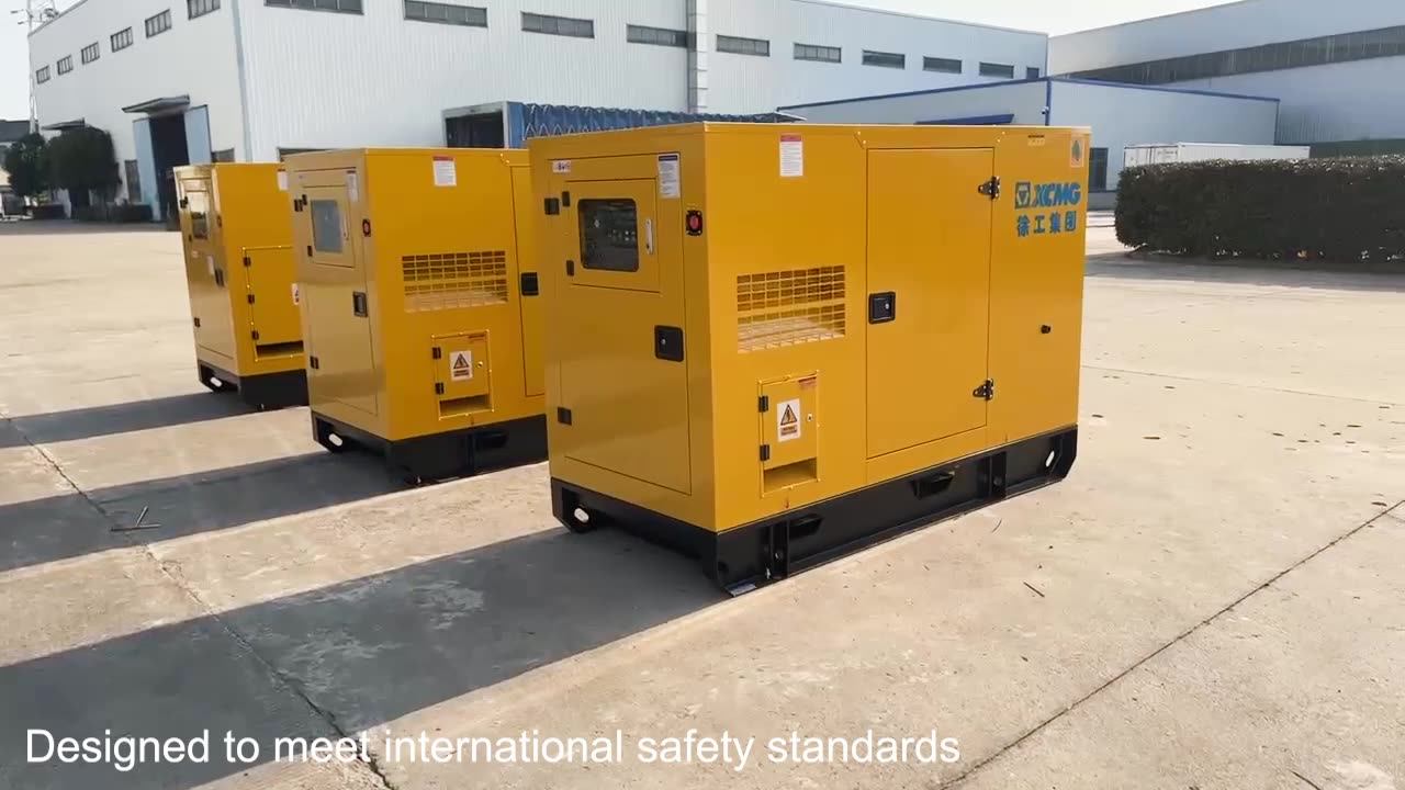 Xcmg Official Electric Power Generator 80kw 100kva Silent Open Diesel ...