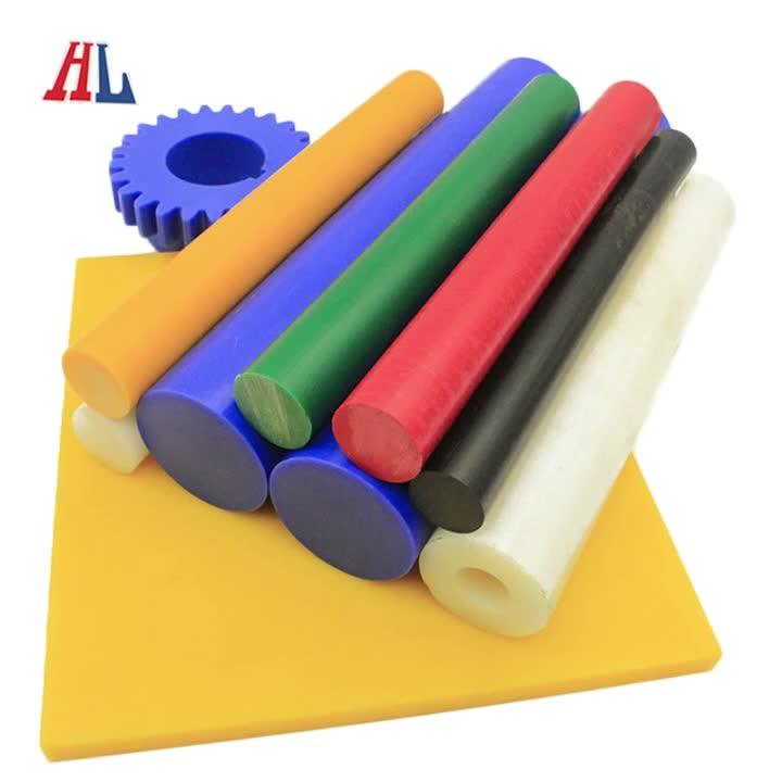 Abrasion Resistance Hard Plastic Rod Custom Nylon Pa6 Round Bar For ...
