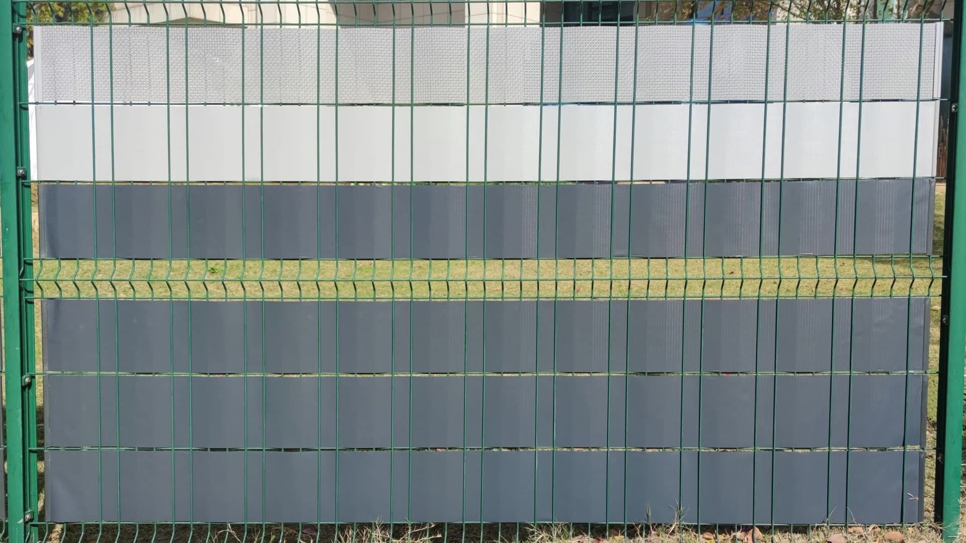 Colorful 450gsm19cm*35m With 20 Clips Plastic Privacy Strip Screen ...