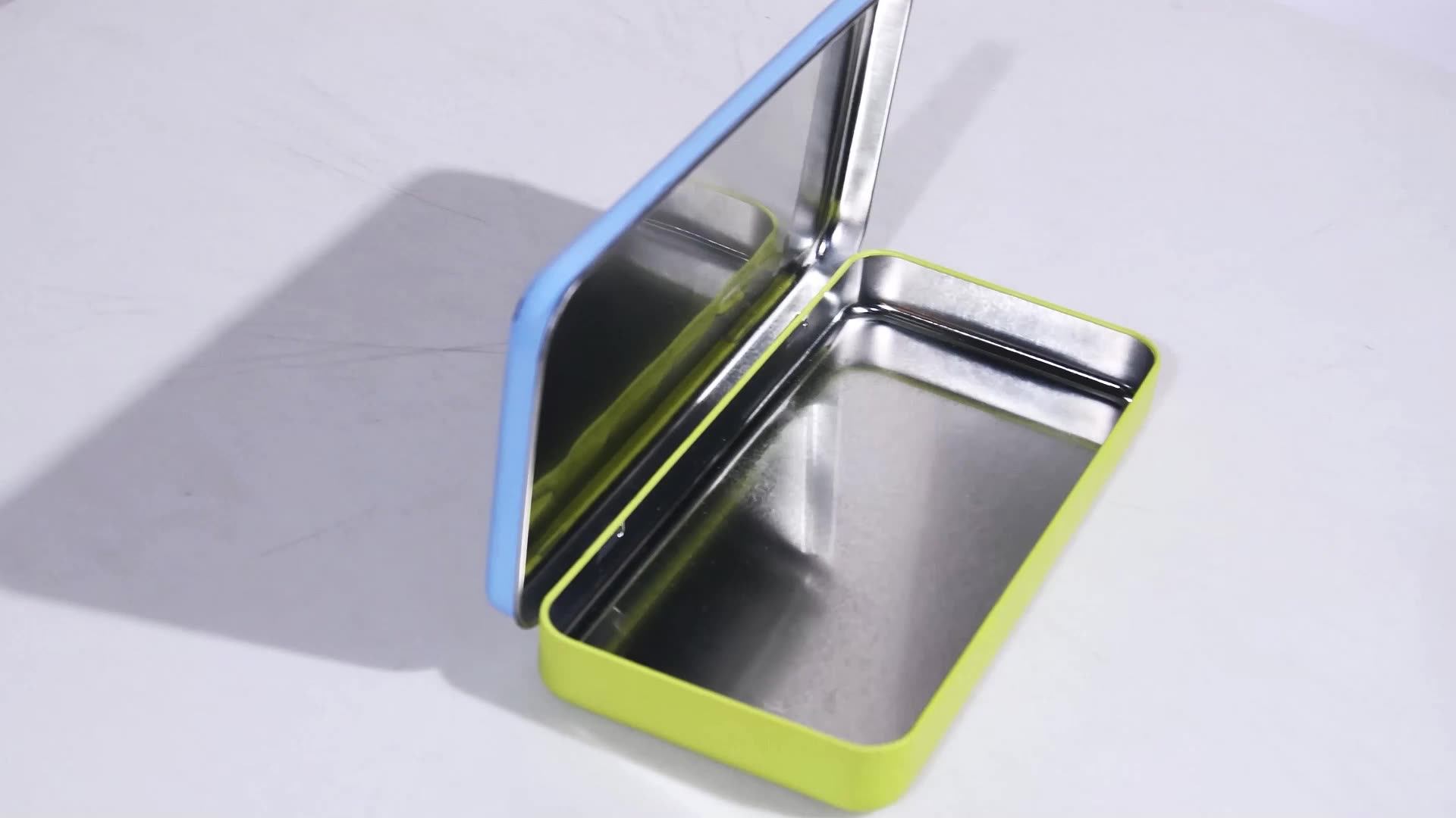 Factory Custom Children's School Stationery Tinplate Can Rectangular ...