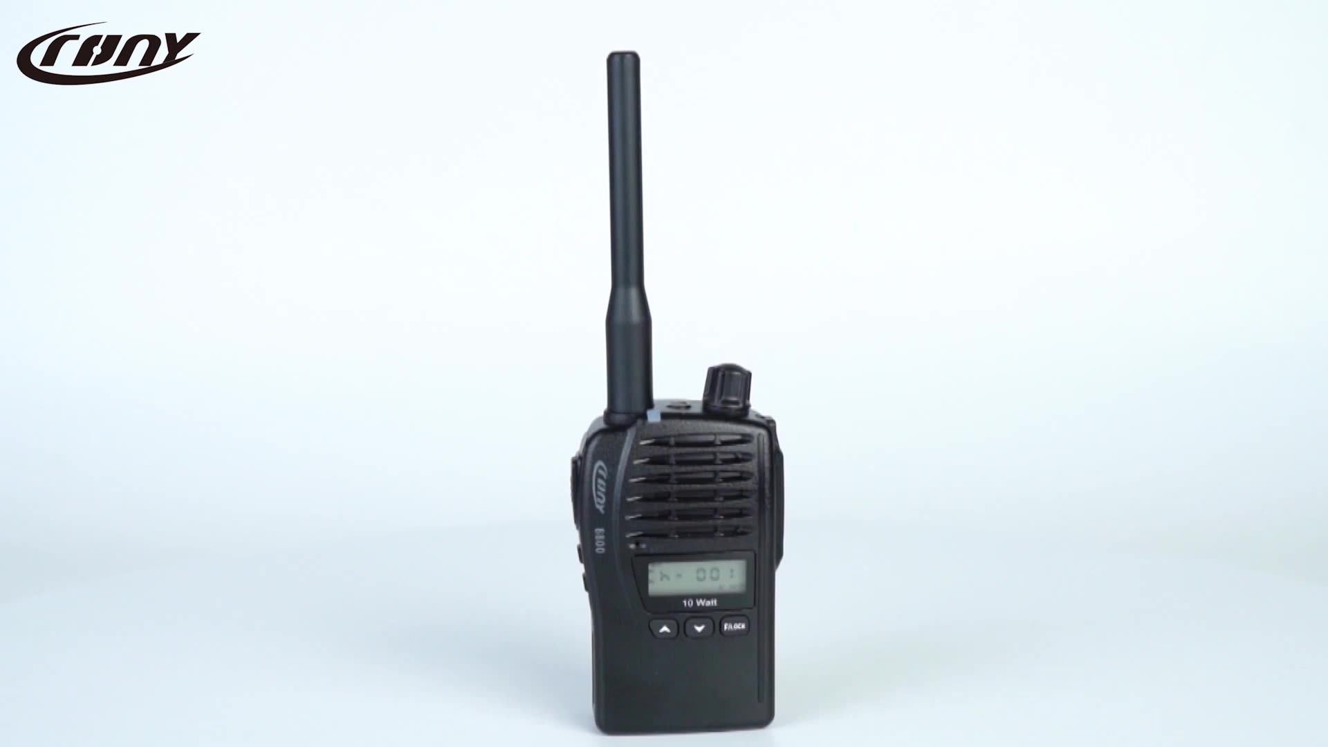 128 Channels Cell Phone Two Way Radio Communication 10 Watt Uhf Vhf ...