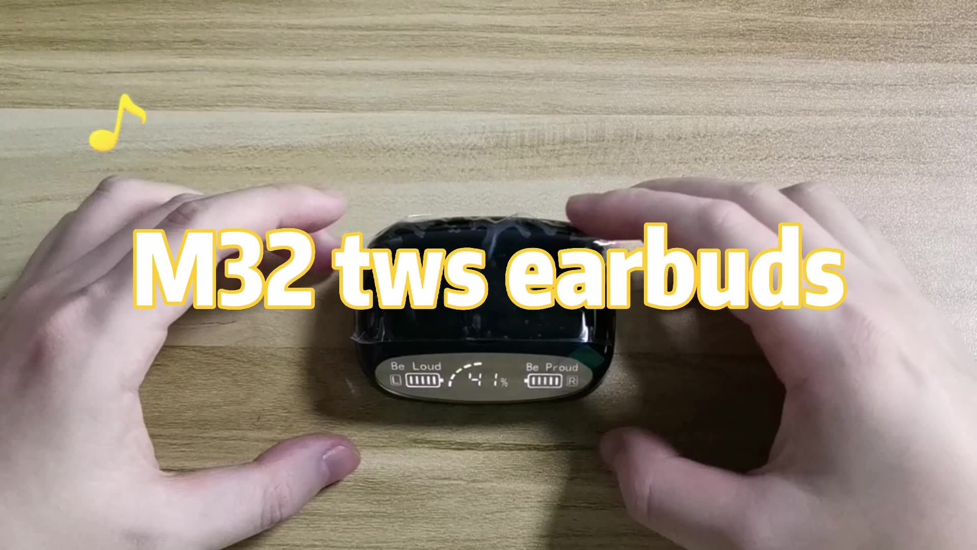 Wireless Earphone M32 Gaming Headphones Earbuds With Power Bank New I12 ...