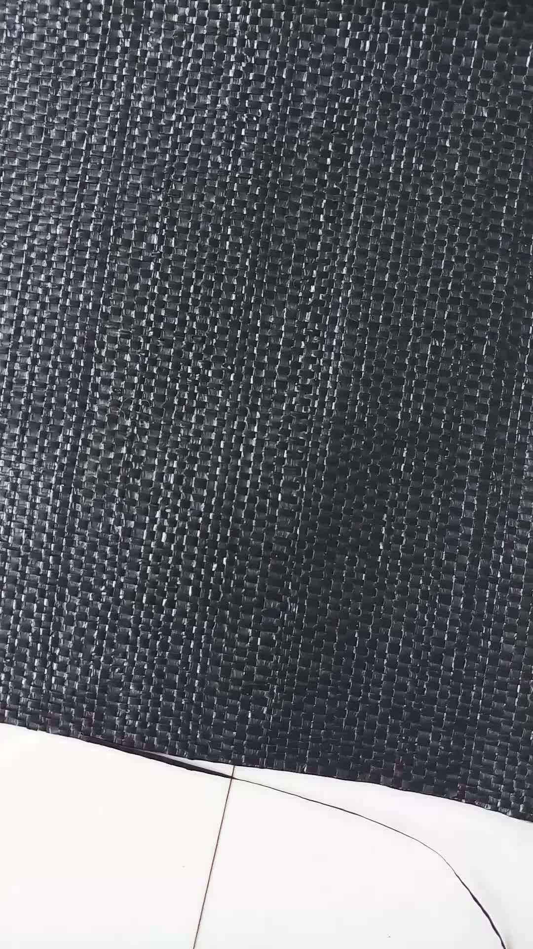 100g Black Woven Geotextile Weed Control Mat For Greenhouse,Garden Film ...