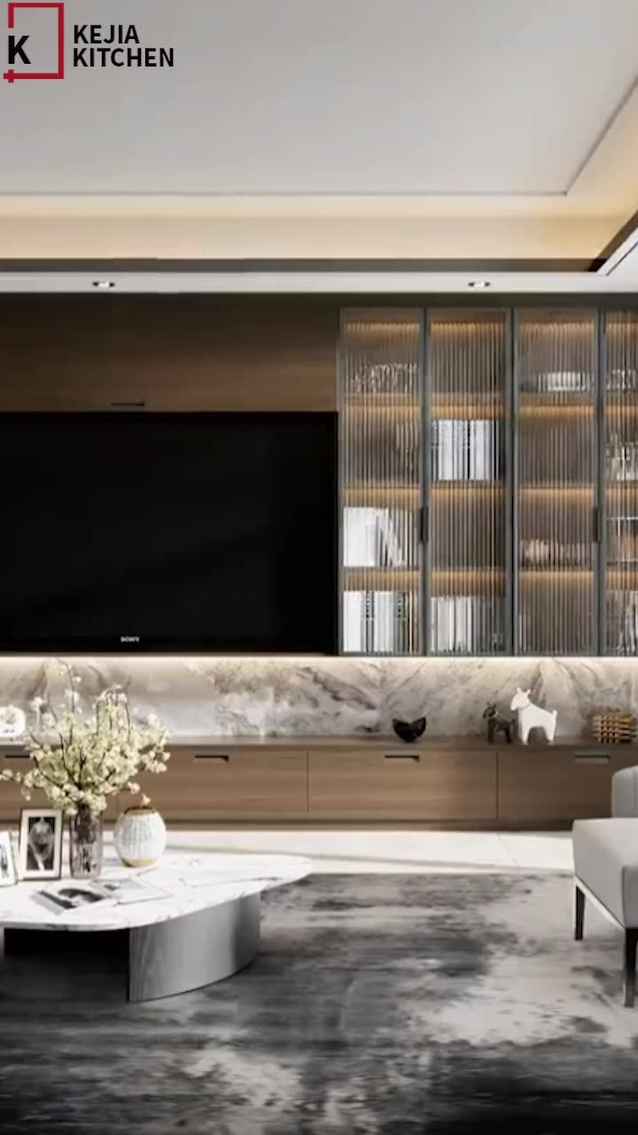 Kejia Latest Design Smart Living Room Home Furniture Modern Luxury ...