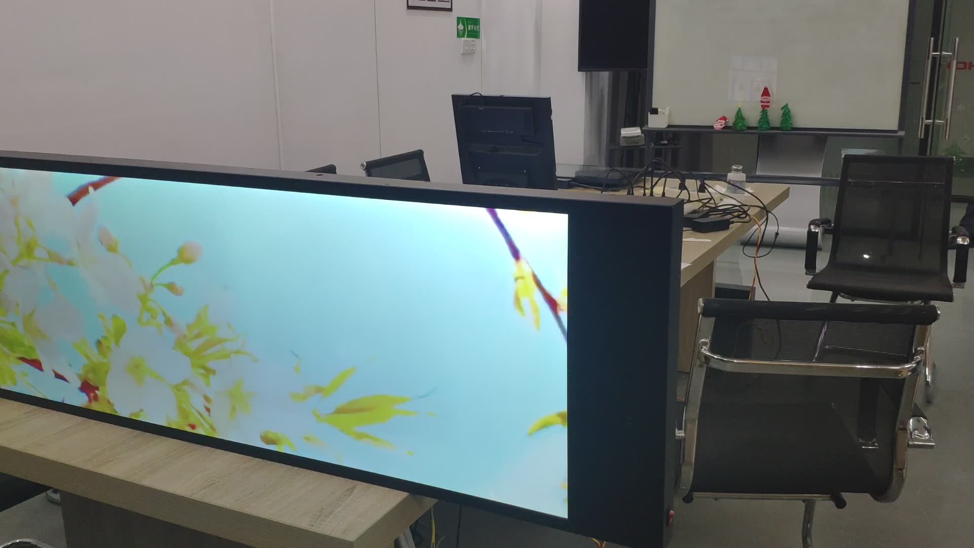 86 Inch Best Quality Ultra Stretch Lcd Flexible Outdoor Display Racks ...