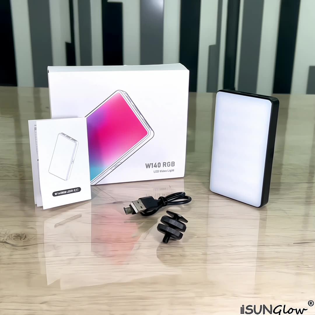 Portable Pocket Photography Lighting Gadgets 3100mah Rechargeable Rgb ...