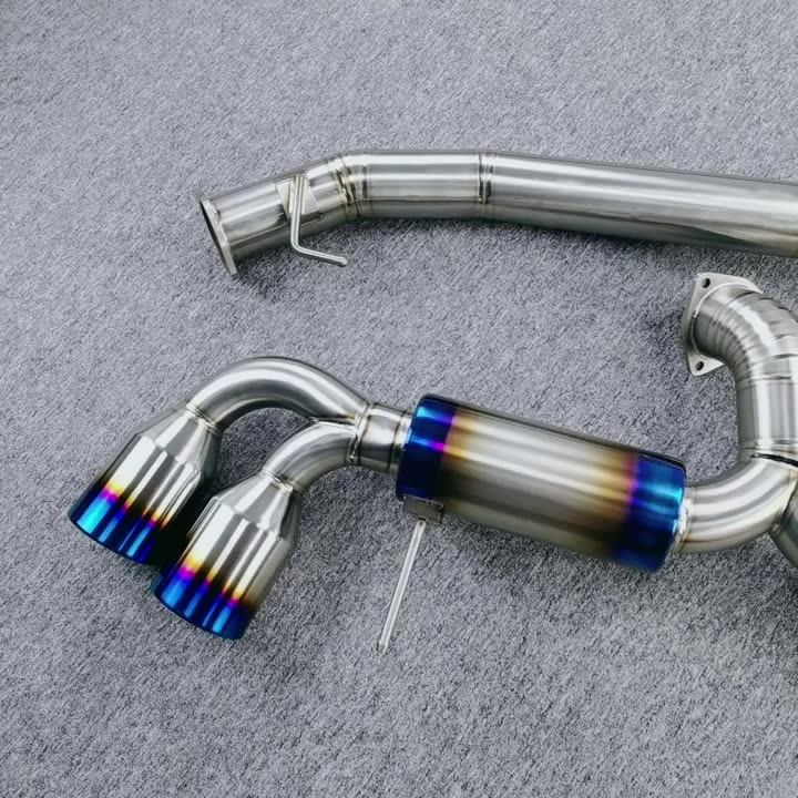 Escapamento De Escape Para Nissan Gtr R35,Titânio,Escape,Silenciador ...