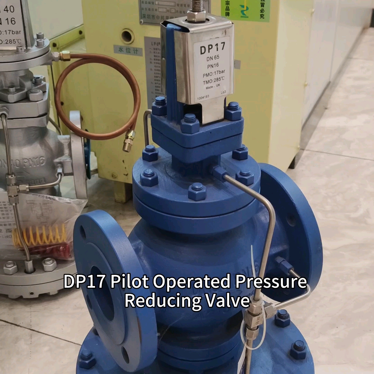 Dkv Dp17 Pilot Operated Pressure Reducing Valve Din Dn50 Pn16 Bsp Pilot Diaphragm Type Prv Steam ...