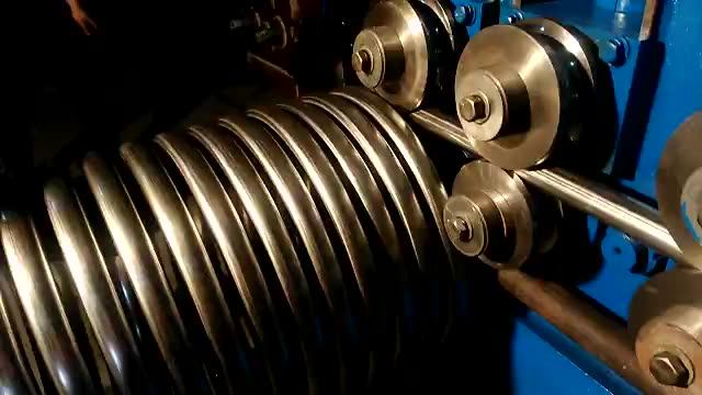 Small Diameter Metal Tube Coil Machine 7 Axis Hydraulic Type Stainless ...