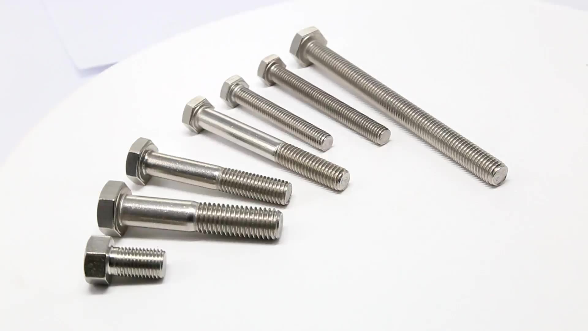 Stainless Steel Hex Bolts And Nuts Buy Din933 304 Stainless Steel