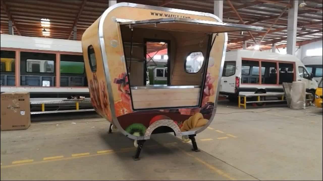 Catering Coffer Gyros Fast Food Trailer Mobile Food Cart - Buy Food ...
