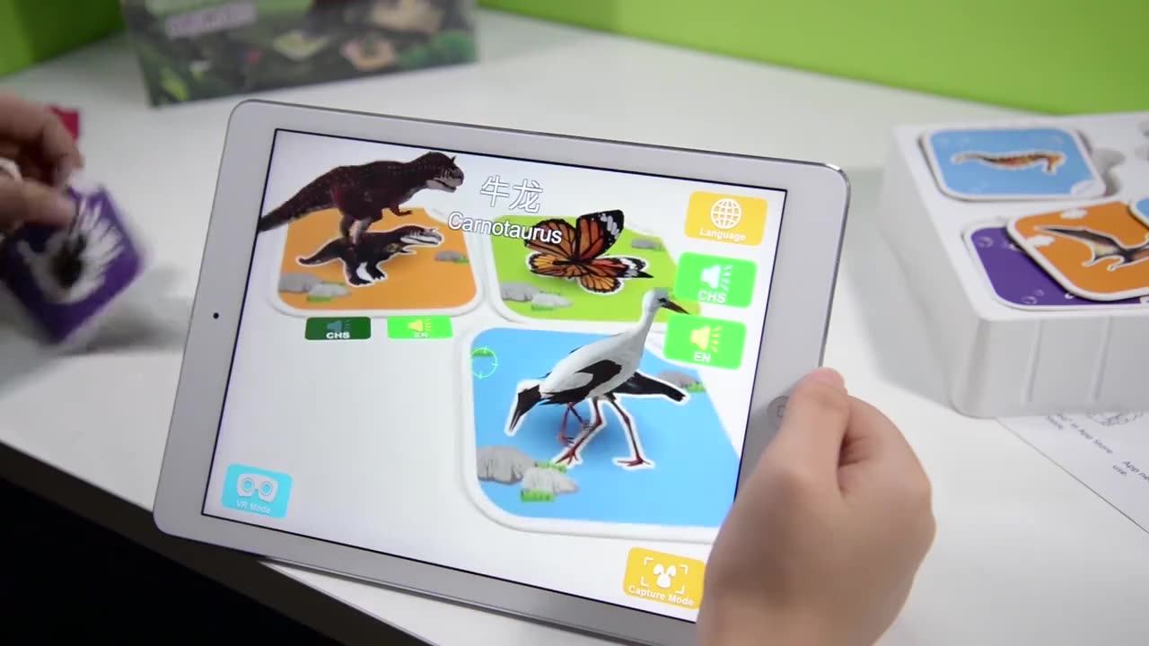 New Products Fancy Zoo 3d Ar Toys Educational Reality Cognitive Toy 4d ...