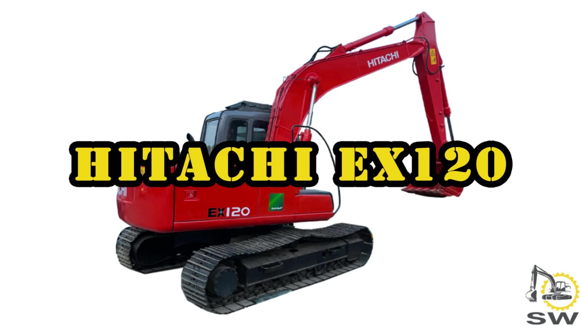Used Hitachi Ex120-5 Crawler Excavator With High Performance,Ex120 Ex120-1 Ex130 Ex120 Zx120 ...