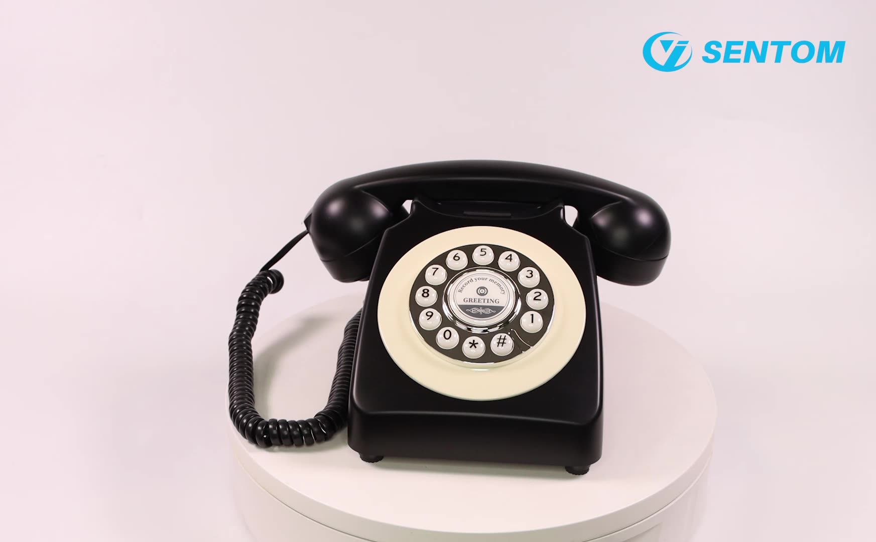 Hot Sale Wedding Antique Telephone Old European Desk Telephone Audio ...
