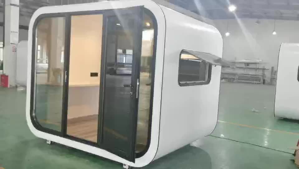 Custom Luxury Small Mobile Office Movable Prefab Office Home Cabin ...