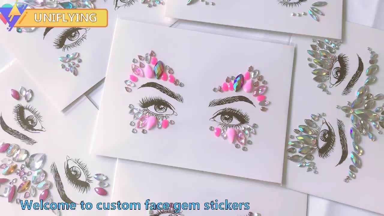 Wholesale Customized Fashion Charming Girl Diy Body Glitter Face ...