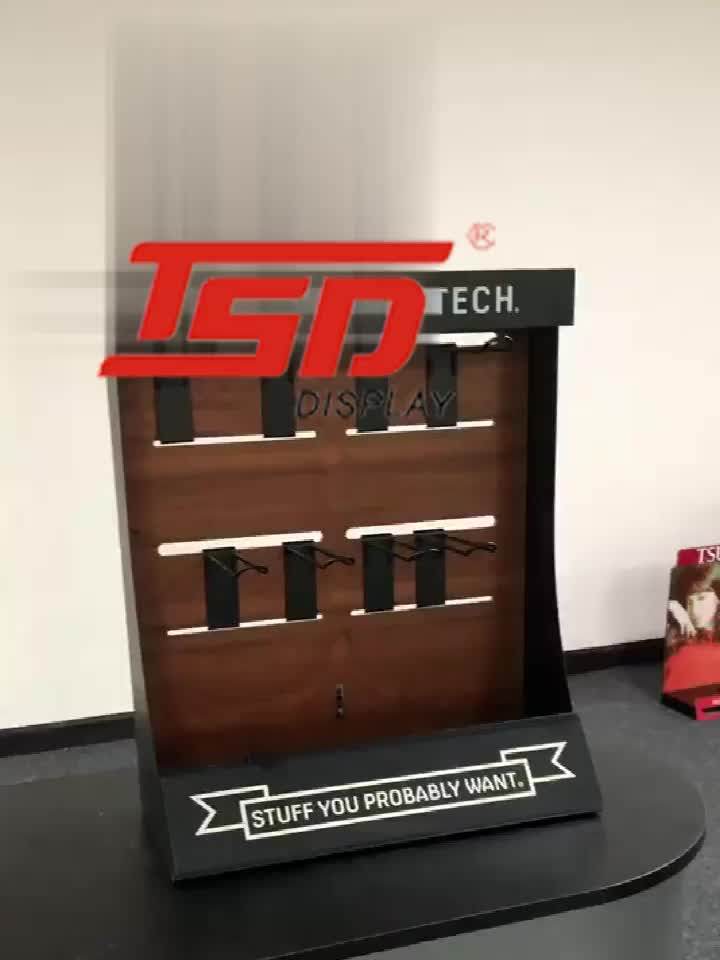 Retail Shop Pop Floor Standing Wood Display Stand Bluetooth Speaker Car ...