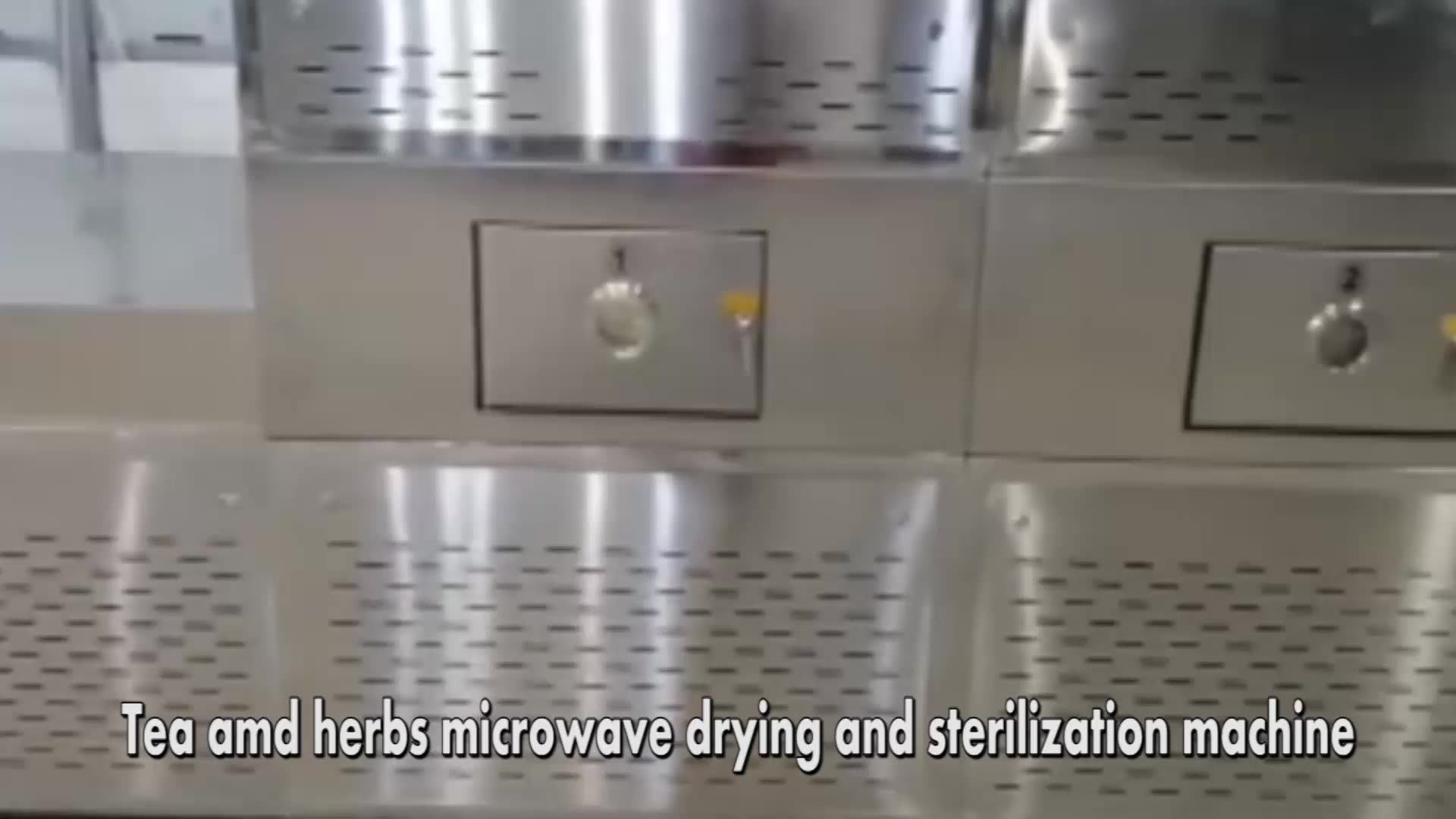 Industrial Tunnel Microwave Dryer For Black Soldier Fly Larvae Drying ...