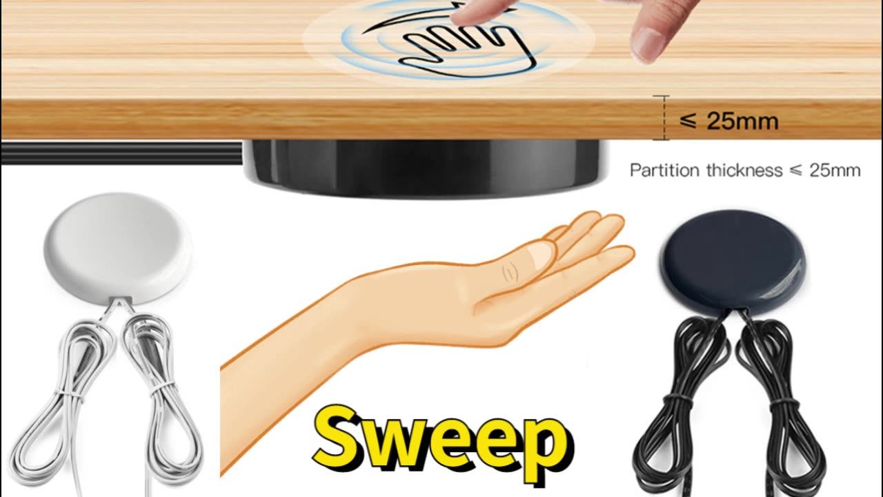 Dc12v 24v Penetrable Wood Board Glass Acrylic Cabinet Led Light Smart ...