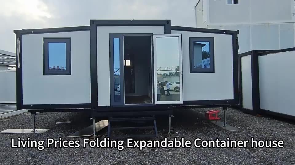 Luxury Prefab Modular Grey 40ft Expandable Container House Office ...