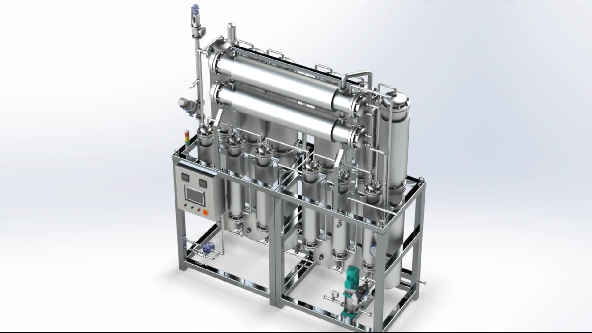 500l/h Water For Injection Plant/wfi/distilled Water Machine - Buy 500l ...