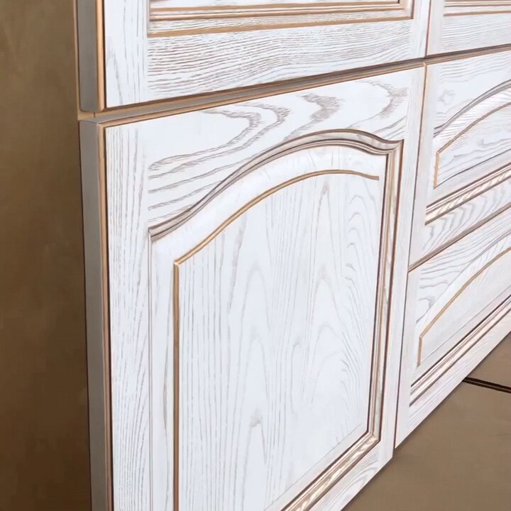 Home Improvement Noble American White Ash Solid Wood Assembled Kitchen ...